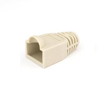 Protector en goma para conector RJ45 gris | Didácticas Electrónicas I+D
