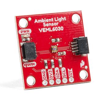 Sensor de luz ambiente - VEML6030 | Didácticas Electrónicas I+D
