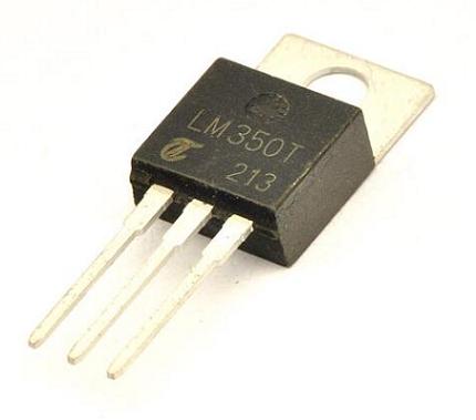 Regulador de voltaje ajustable 3A LM350T | Didácticas Electrónicas I+D