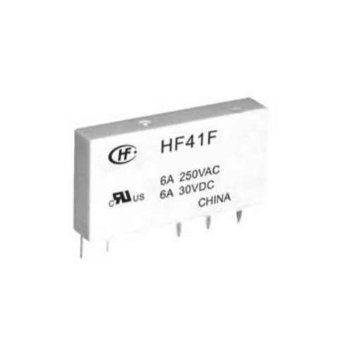 Relé HF41F 24V 5 pines | Didácticas Electrónicas I+D