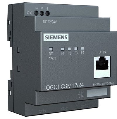 LOGO! CSM12/24 Compact Switch SIEMENS | Didácticas Electrónicas I+D