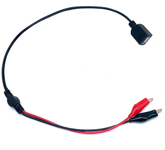 Cable USB hembra a caiman. 50cm | Didácticas Electrónicas I+D