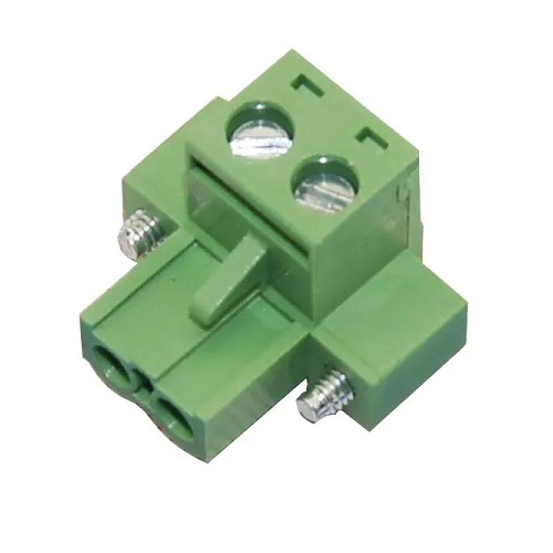 Bornera terminal de 2 pines. Tipo plug hembra. 5.08mm | Didácticas ...