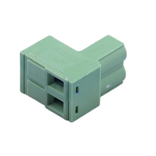 Bornera terminal de 2 pines tipo plug hembra en ángulo de 5.08 mm ...