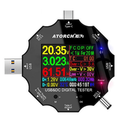 Multímetro digital USB UD18 | Didácticas Electrónicas I+D