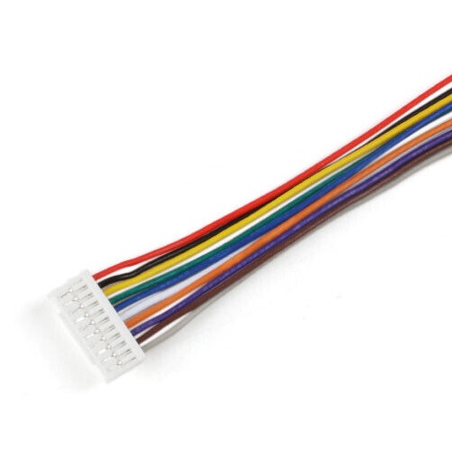 Cable con terminal JST-GH1.25 de 10 pines | Didácticas Electrónicas I+D