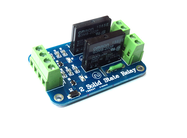 Shield relé de estado sólido 2Ch | Didácticas Electrónicas I+D