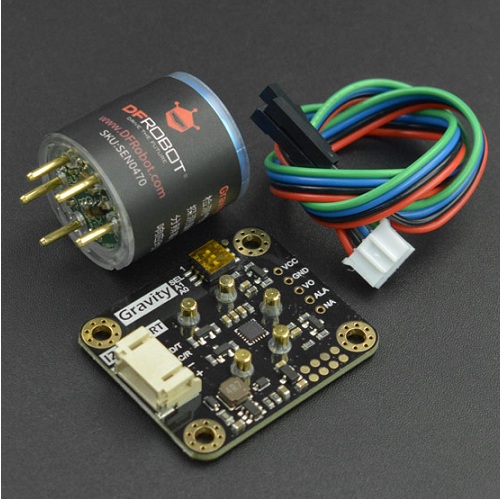 Sensor de SO2 Gravity. Calibrado I2C y UART | Didácticas Electrónicas I+D