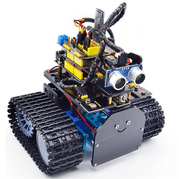 Kit mini robot tanque V2. Para Arduino® | Didácticas Electrónicas I+D