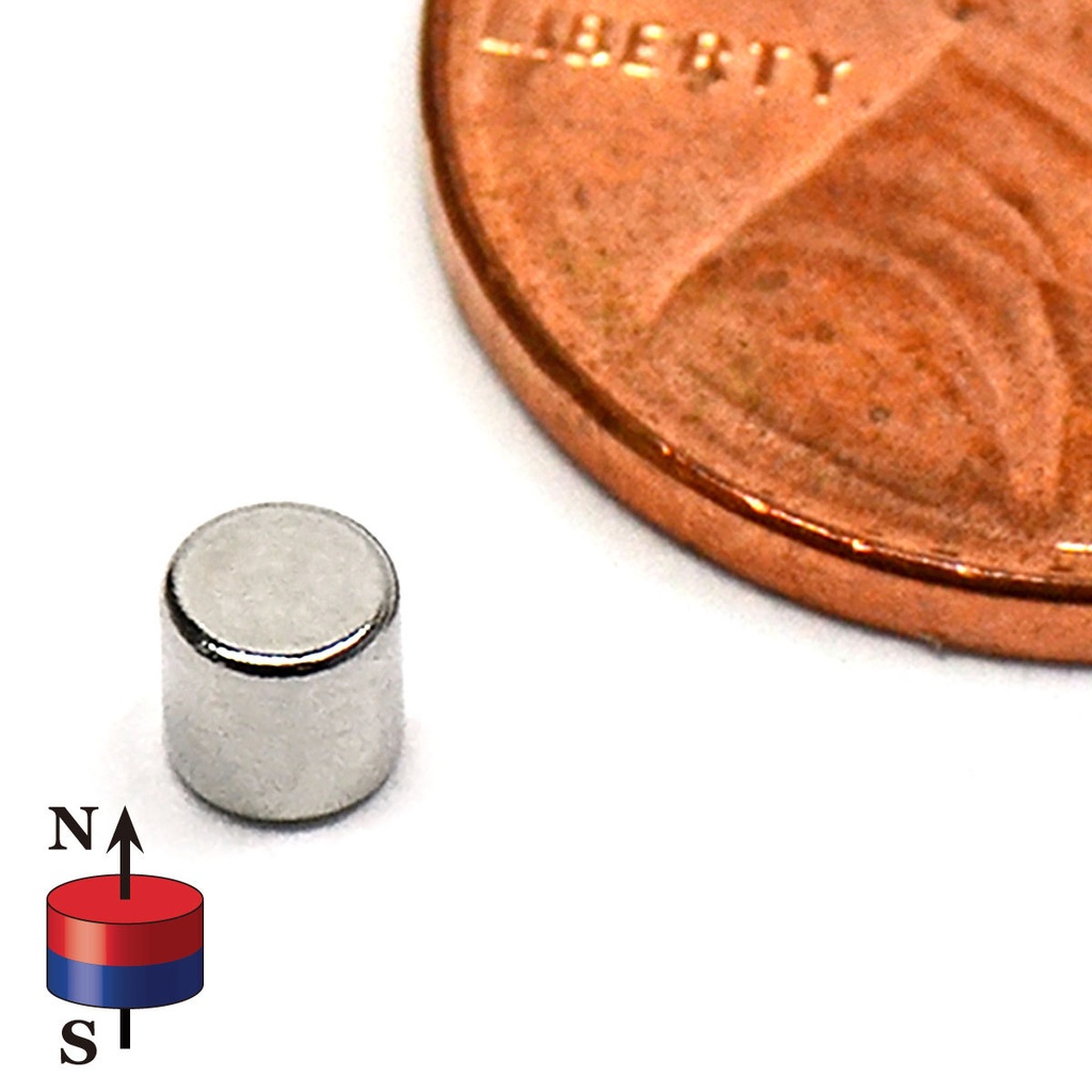 Imán de neodimio N50 3.175x3.175mm | Didácticas Electrónicas I+D